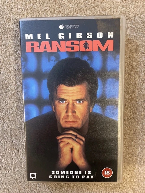 RANSOM VHS VIDEO Tape. 18 Rating. 1996. Mel Gibson. Thriller. £2.03 ...