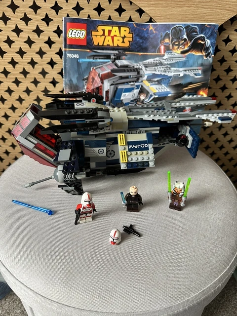 LEGO STAR WARS Coruscant Police Gunship (75046) With Some Minifigures ...