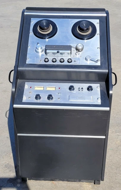 VINTAGE AMPEX 354 Reel to Reel Tube Tape Recorder In Original Cabinet ...