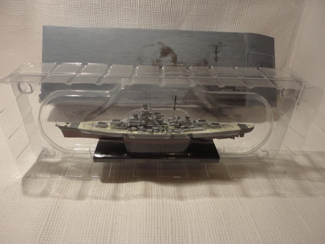 ATLAS EDITION COLLECTABLE Model Ship - Bismarck - New In Box £5.99 ...