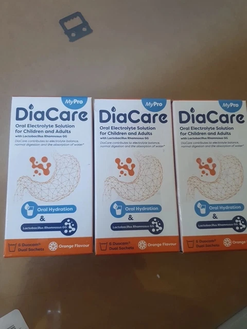 3 X MYPRO Diacare Oral Electrolyte Solution For Children & Adults 6 ...