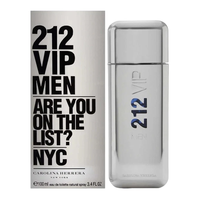 212 VIP BY * Cologne for Men * 3.4 oz * BRAND NEW IN BOX $41.64 ...