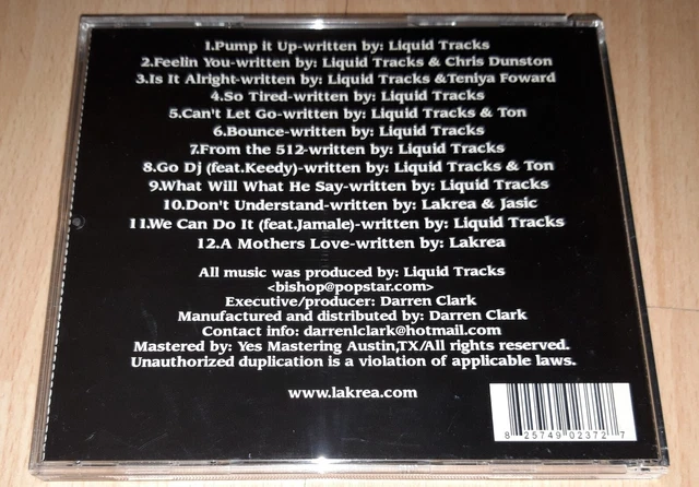 LAKREA - SOUTHERN Girl - Album CD Indie R&B Rnb + Bonus DVD w ...
