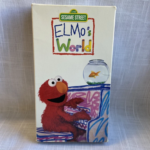 ELMO'S WORLD VHS Sesame Street Original EUR 5,49 - PicClick DE