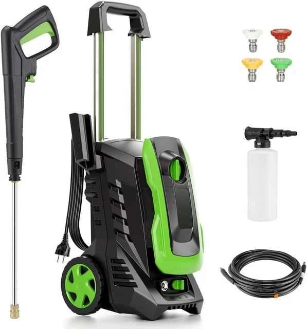 ELECTRIC PRESSURE WASHER 4000 PSI, 2 GPM, High Pressure Washer Patio ...