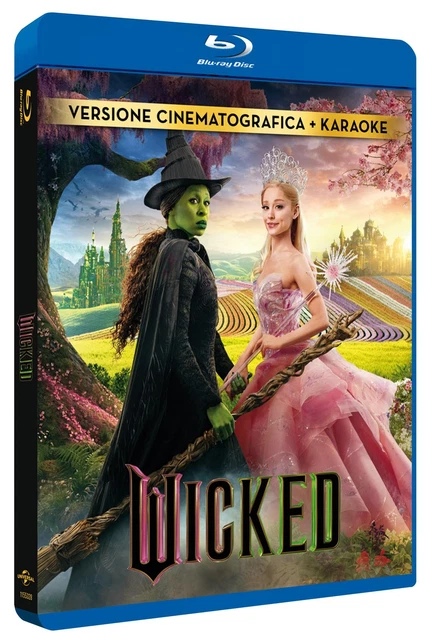 WICKED: PARTE I (Blu-ray) Cynthia Erivo Ariana Grande Michelle Yeoh (US ...