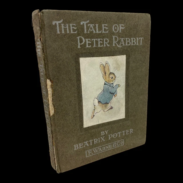 RARE EARLY US PRINTING~ The Tale Of Peter Rabbit~Beatrix Potter~OLD ...