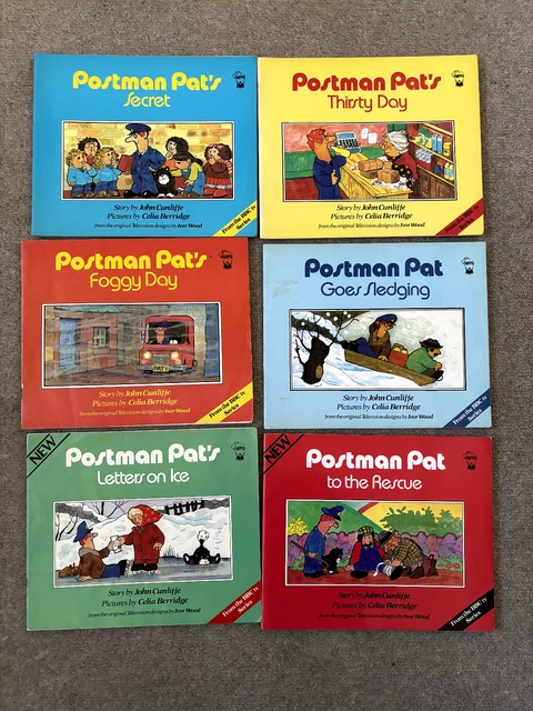 6X VINTAGE POSTMAN Pat Paperback Book Bundle joblot BBC tv £14.99 ...