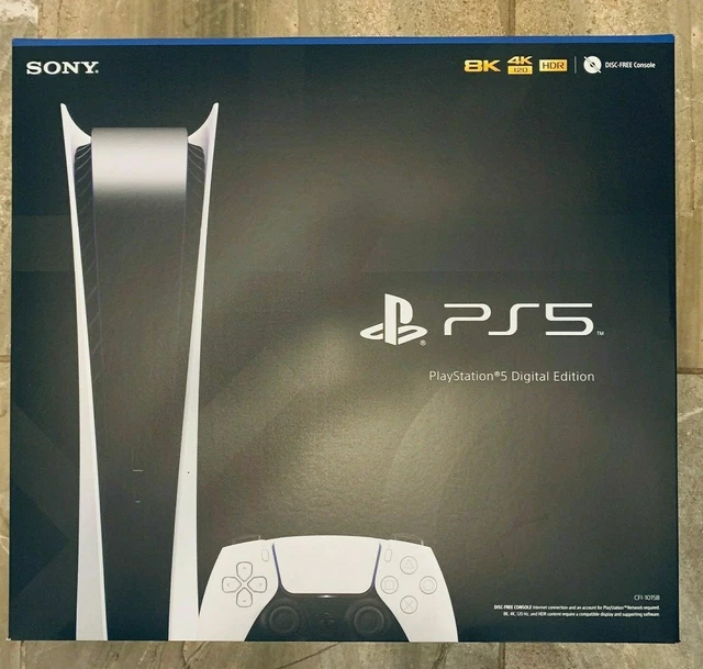 NEW SONY PLAYSTATION 5 (PS5) Digital Edition System (SHIPS NEXT DAY) £ ... NEW SONY PLAYSTATION 5 (PS5) Digital Edition System (SHIPS NEXT DAY) £ ...