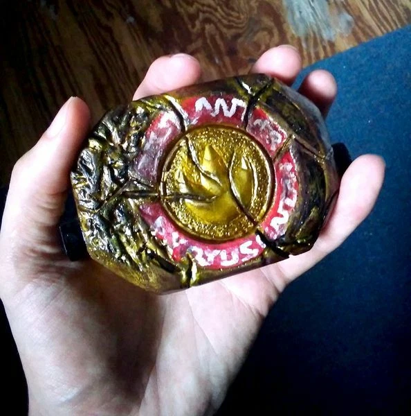 POWER RANGERS - prop replica damaged morpher - Green Ranger Tommy ...