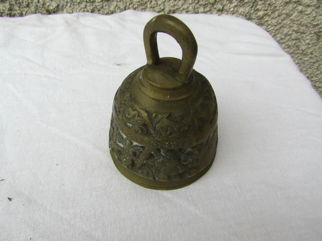 ANCIENNE CLOCHE EN bronze EUR 16,00 - PicClick FR