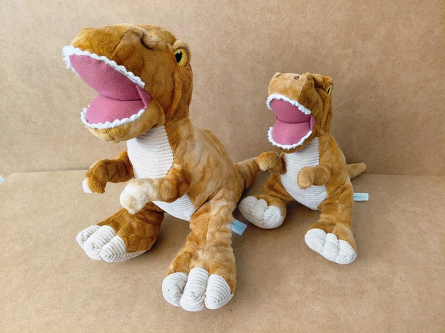 KEEL TOYS T-REX Plush Soft Toy Dinosaur Teddies, Baby and Mummy, from ...