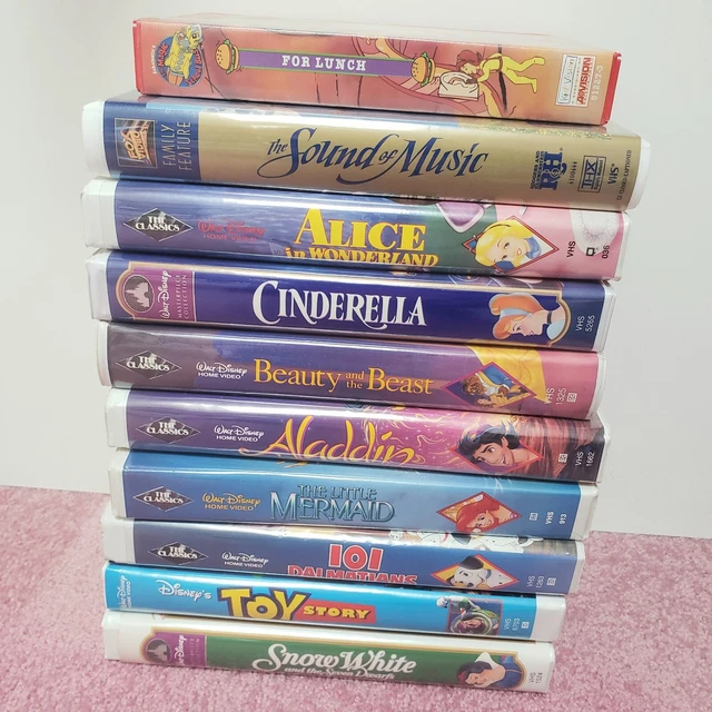 CLASSIC DISNEY VHS Tapes Plus Bonus Magic School Bus & Sound Of Music ...