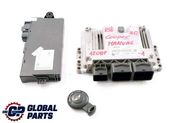 BMW MINI COOPER R55 R56 N12 1.6 Benzinmotor ECU Kit DME 7588502 CAS3 ...