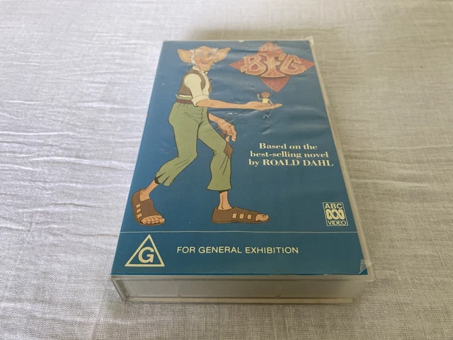 VINTAGE COLLECTABLE THE BFG VHS Video Tape, Roald Dahl $54.95 - PicClick AU