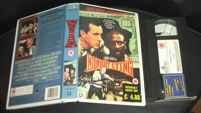 MIDNIGHT STING VHS Video Big Box Ex Rental Warner PAL Blockbuster ...