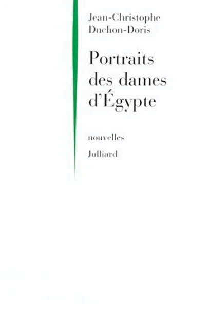PORTRAITS DES DAMES d'Egypte | Duchon-Doris Jean-Christophe | Bon état ...