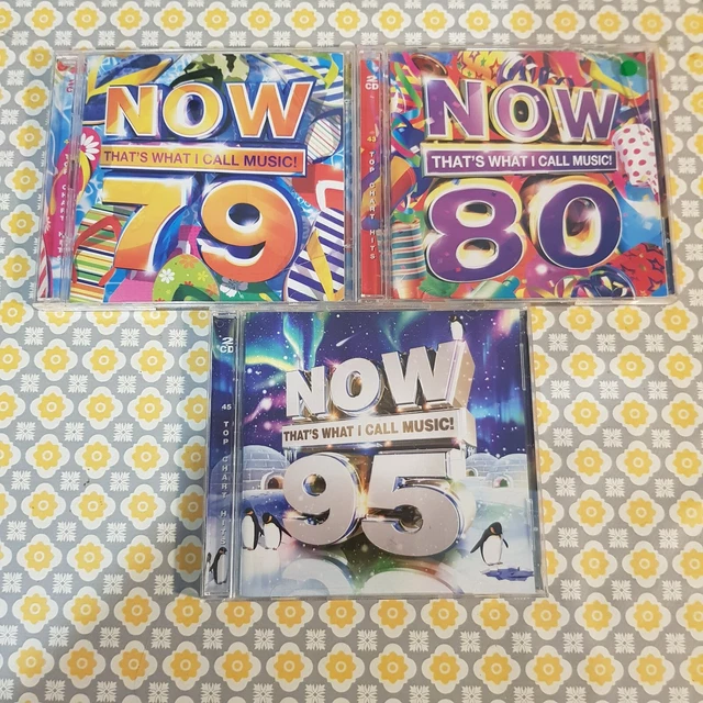 NOW THATS WHAT I Call Music Bundle Of CDs NOW 79 80 95 EUR 4,04 ...