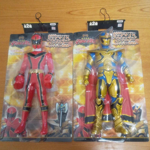 FIGURINE MAHOU SENTAI Magi Ranger grande taille vinyle souple Power ...