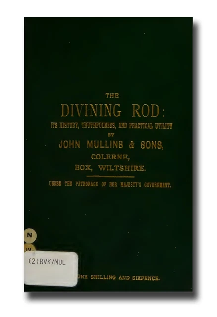 DOWSING WATER DIVINING 31 Rare Old Books on DVD Secret Methods Witching ...