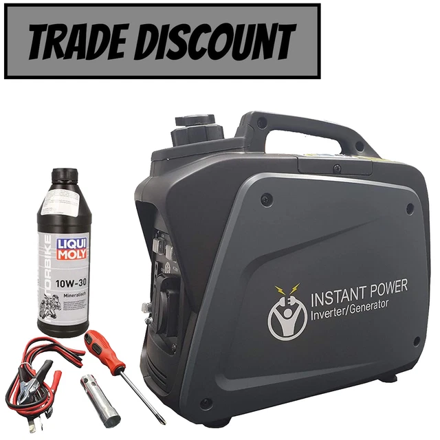 PETROL SUITCASE INVERTER Generator, 800W, 1200W, 2000W, 3500W - 12V ...