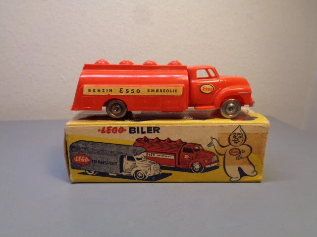 LEGO DENMARK VINTAGE 1950'S Bedford Esso Tanker Truck Ho Very Rare Mint ...