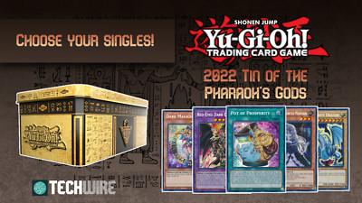 YU-GI-OH 2022 MEGA Tin of the Pharaoh's Gods Case (12 Tins) SIGILLATA IN FABBRICA NUOVA. EUR 169 ...