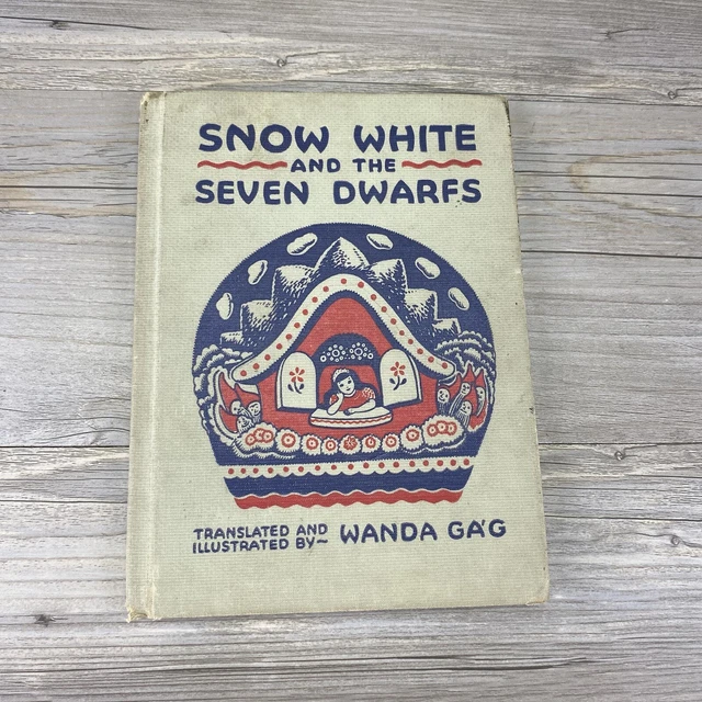 SNOW WHITE & THE SEVEN DWARFS Wanda Gag RARE 1938 Fairy Tales Special ...