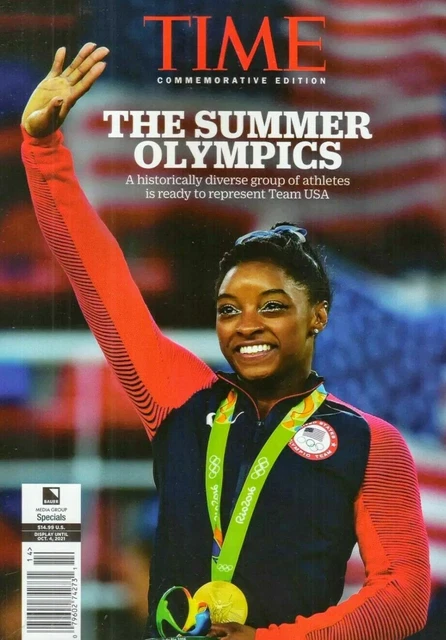 SIMONE BILES Gymnastics Olympics Team USA Commemorative Edition ...