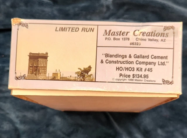 MASTER CREATIONS 45 HO Blandings & Gallard Cement Construction Ltd ...