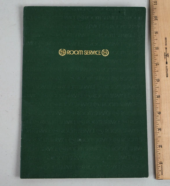 VINTAGE RESTAURANT MENU Sheraton Tara Hotels Room Service Menu £35.40 ...