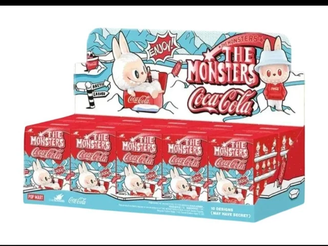 POP MART COCA-COLA Collab Assortment Box 8-piece Collectible Set $548. ...