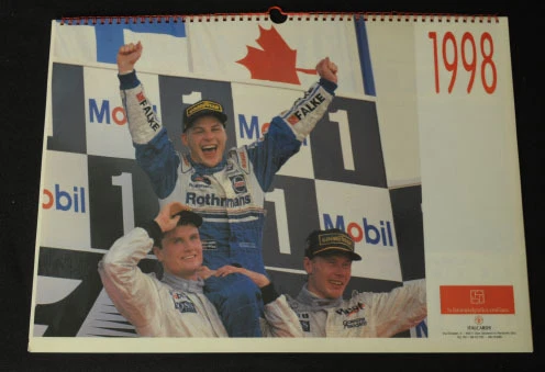 CALENDARI FORMULA 1 Automobilismo Corse Ferrari Calendario 1998 EUR 15 ...