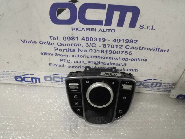 A2059006115 COMANDO INTERRUTTORE Navigatore Radio Mercedes C W205 = Glc ...