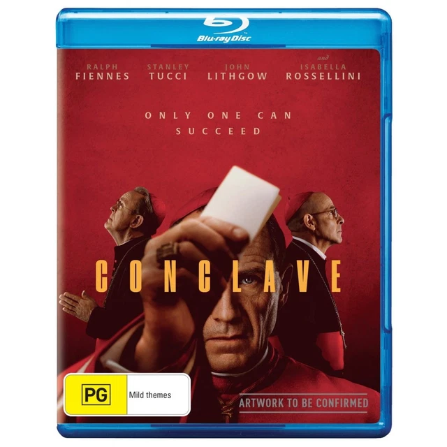 CONCLAVE BLU-RAY | Ralph Fiennes, Stanley Tucci, John Lithgow | Region B $41.94 - PicClick AU