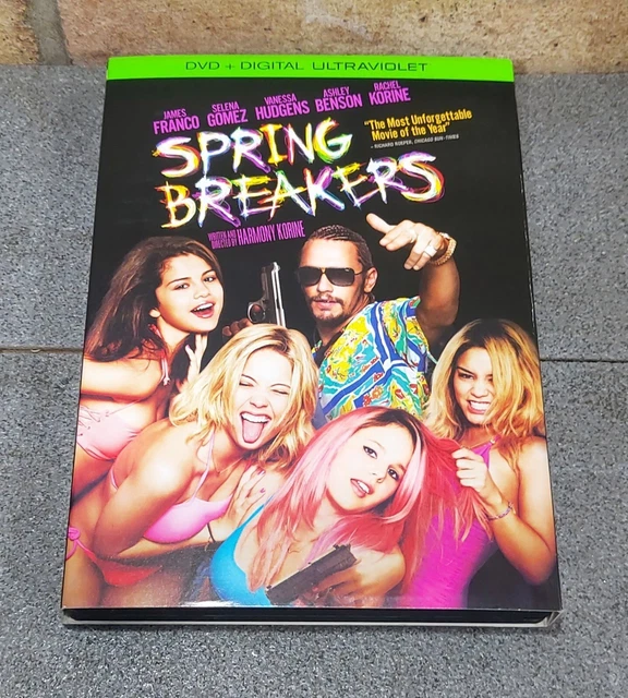 SPRING BREAKERS (DVD) James Franco Selena Gomez Vanessa Hudgens Ashley Benson £5.00 - PicClick UK