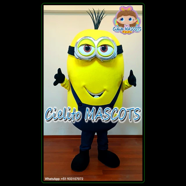 MINION KEVIN MASCOT Costume cosplay botarga halloween cartoon Cielito ...