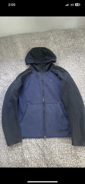 NIKE TECH FLEECE 2nd gen navy and black tracksuit £90.00 - PicClick UK