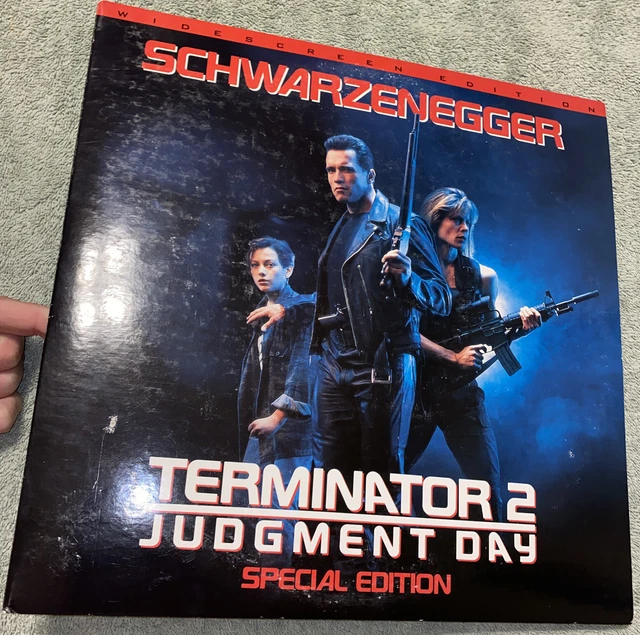 TERMINATOR 2: JUDGMENT Day Laserdisc Movie Widescreen Special Edition ...