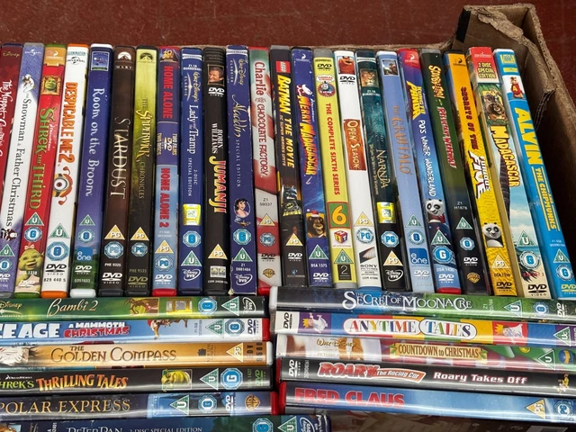 BUNDLE OF KIDS Family DVD Movies Disney Pixar DreamWorks Box Set - E23 ...