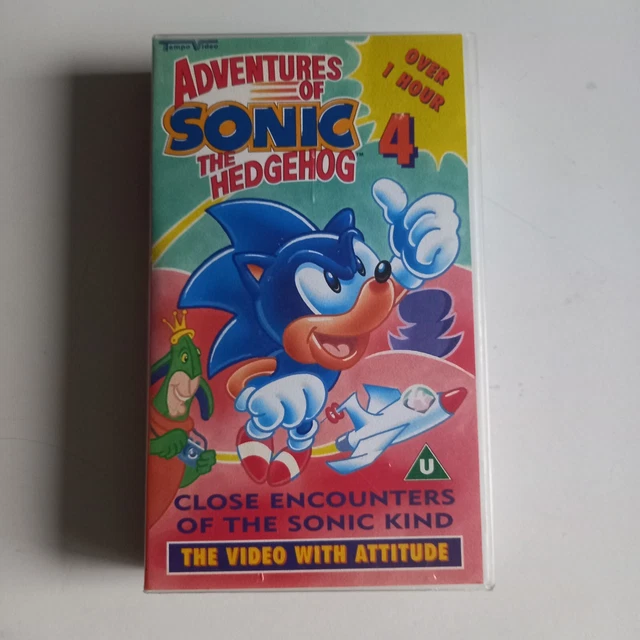 ADVENTURES OF SONIC The Hedgehog 4 Vhs £6.00 - PicClick UK