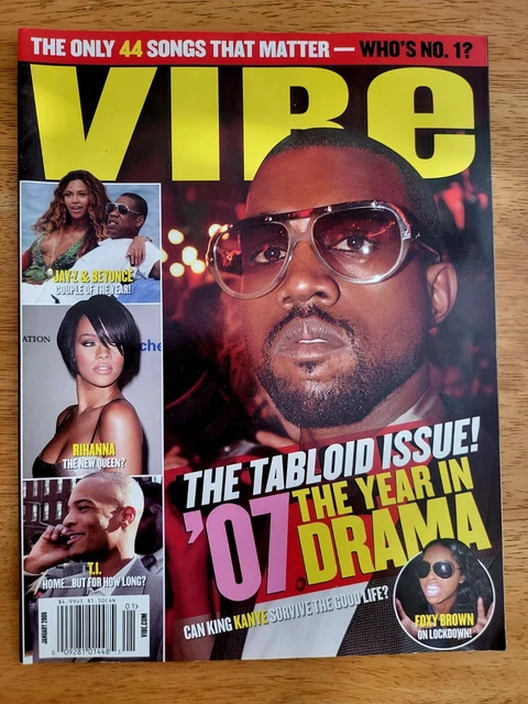 VIBE MAGAZINE - Kanye West/Jay-Z/Beyonce/T.I./Tabloid DRAMA Issue ...