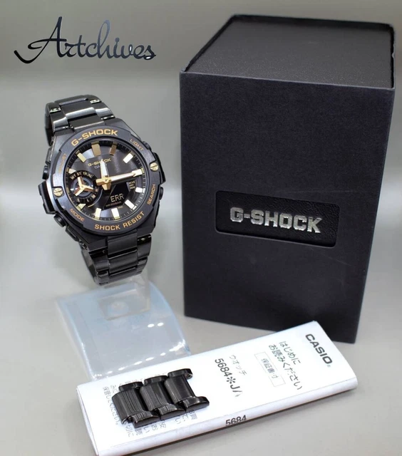 MONTRE CASIO GST B500 G-SHOCK Reverse Import Overseas Model Solar BK ...