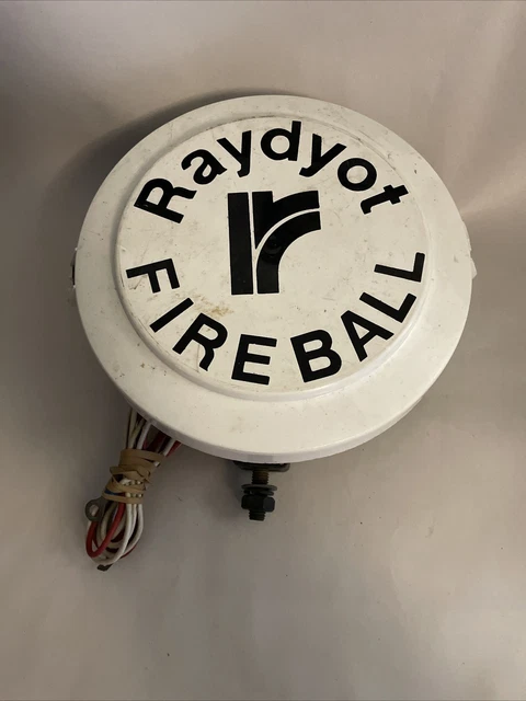 VINTAGE RAYDYOT FOG spot light 8" RAYDYOT Fireball Cover - Rally Car ...