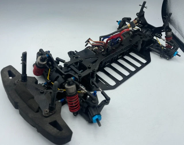 FOR PARTS TAMIYA TB evolution III Chassis with motor and ESC £123.82 ...