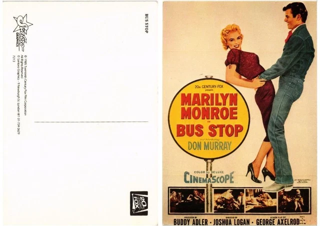 CPA AK MARILYN Monroe Bus Stop FILM STAR (399548) EUR 6,99 - PicClick FR