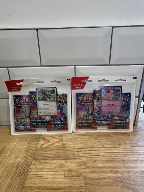 POKÉMON TCG 🔥 Obsidian Flames 2x Blister Pack’s 6 Booster Packs 💎 New £ ...