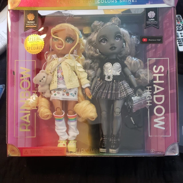 RAINBOW HIGH SHADOW High Special Edition Madison Twins- 2-Pack Fashion ...