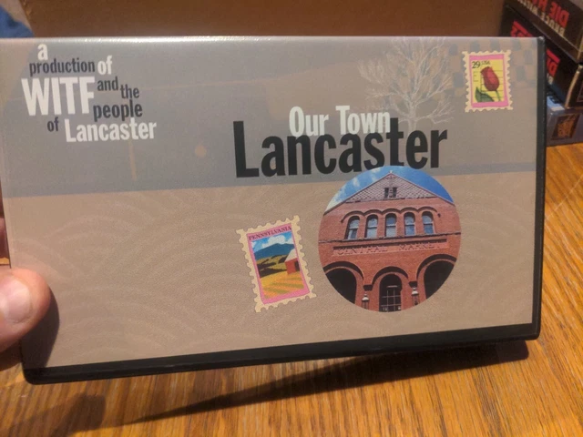 OUR TOWN LANCASTER A Production of WITF & the people of Lancaster VHS ...