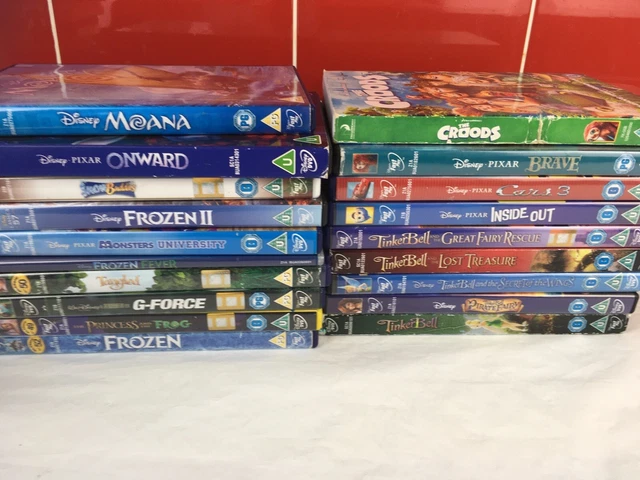 DISNEY MOVIE DVD Bundle Mixed Titles Lot Joblots £20.00 - PicClick UK